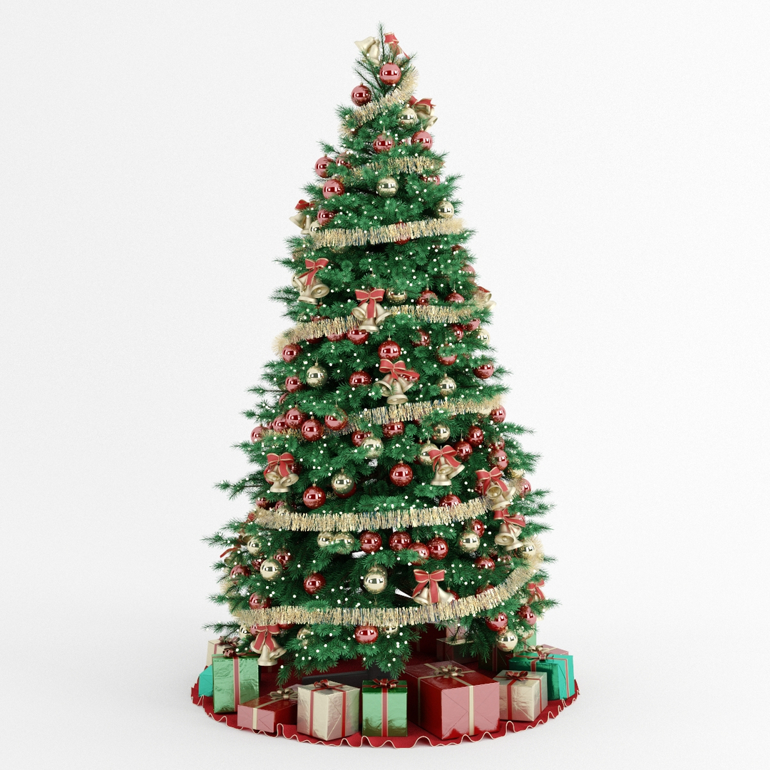 Christmas Tree 3d Obj