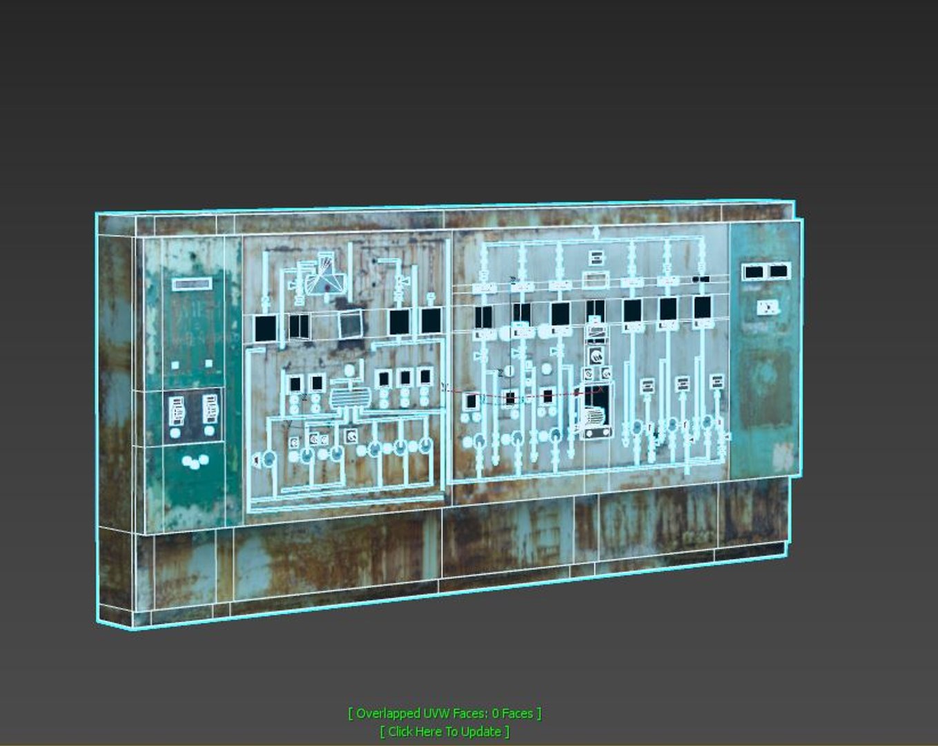 Old Control Panel 3D - TurboSquid 1902779