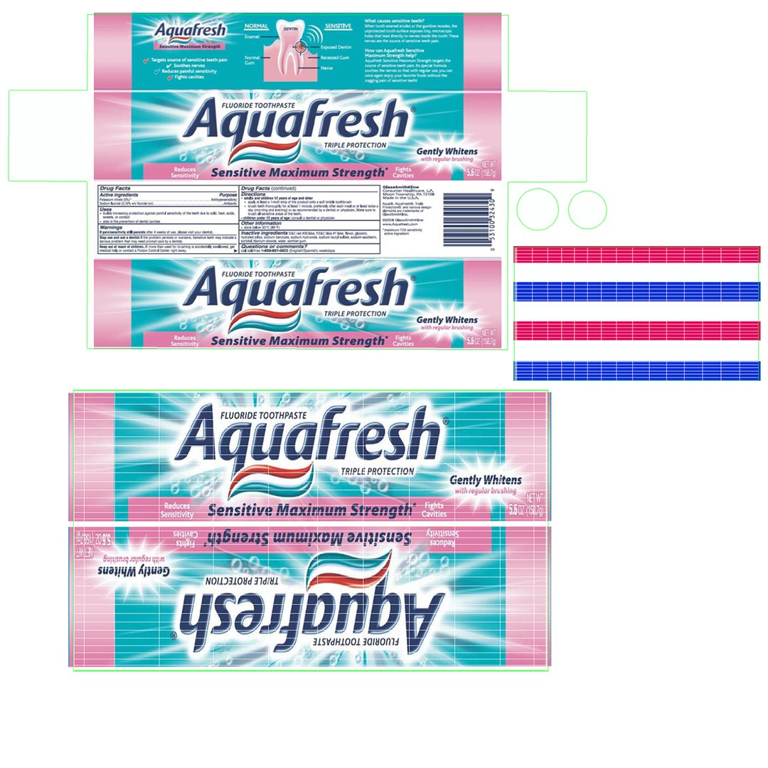 Toothpaste Aquafresh 3D - TurboSquid 1314003