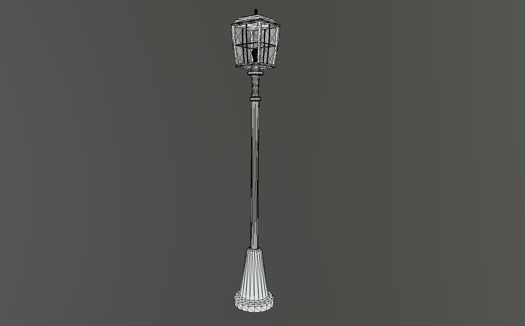 3D Lamp Post Model - TurboSquid 1473900