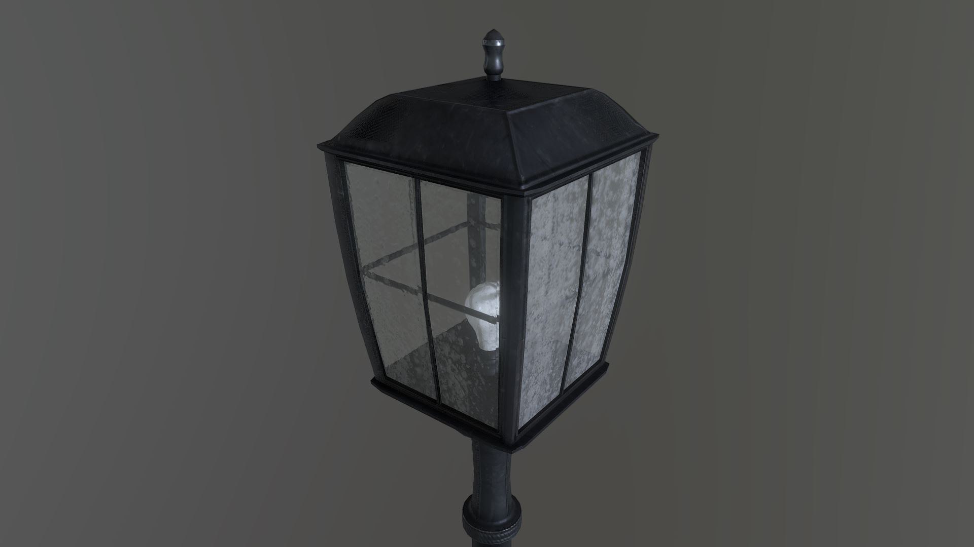 3D Lamp Post Model - TurboSquid 1473900