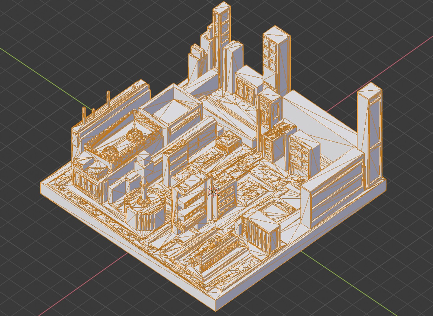 City Buildings 3D Model - TurboSquid 1584393