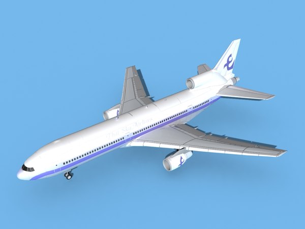 Lockheed l-1011-10 airliner model - TurboSquid 1488951