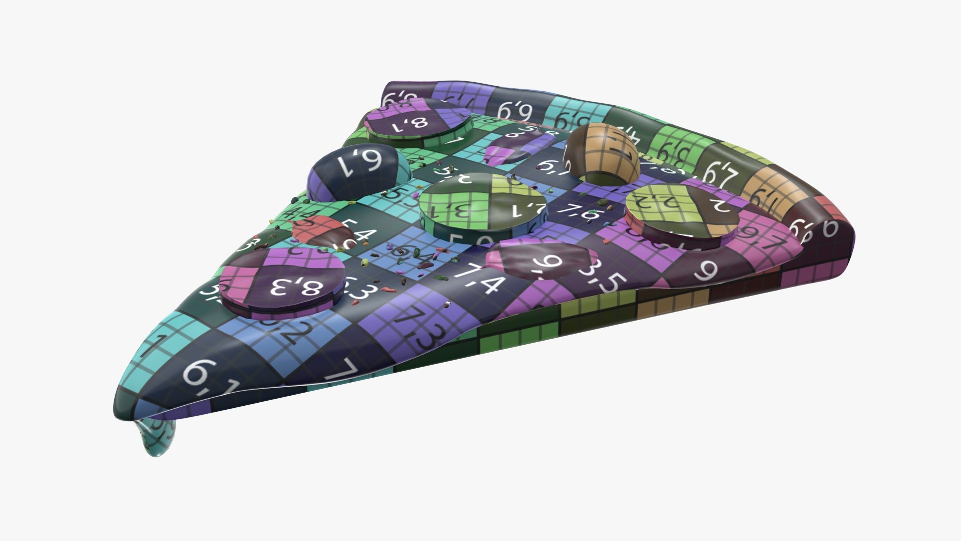 Pizza Slice Cheese 3D Model - TurboSquid 1528439