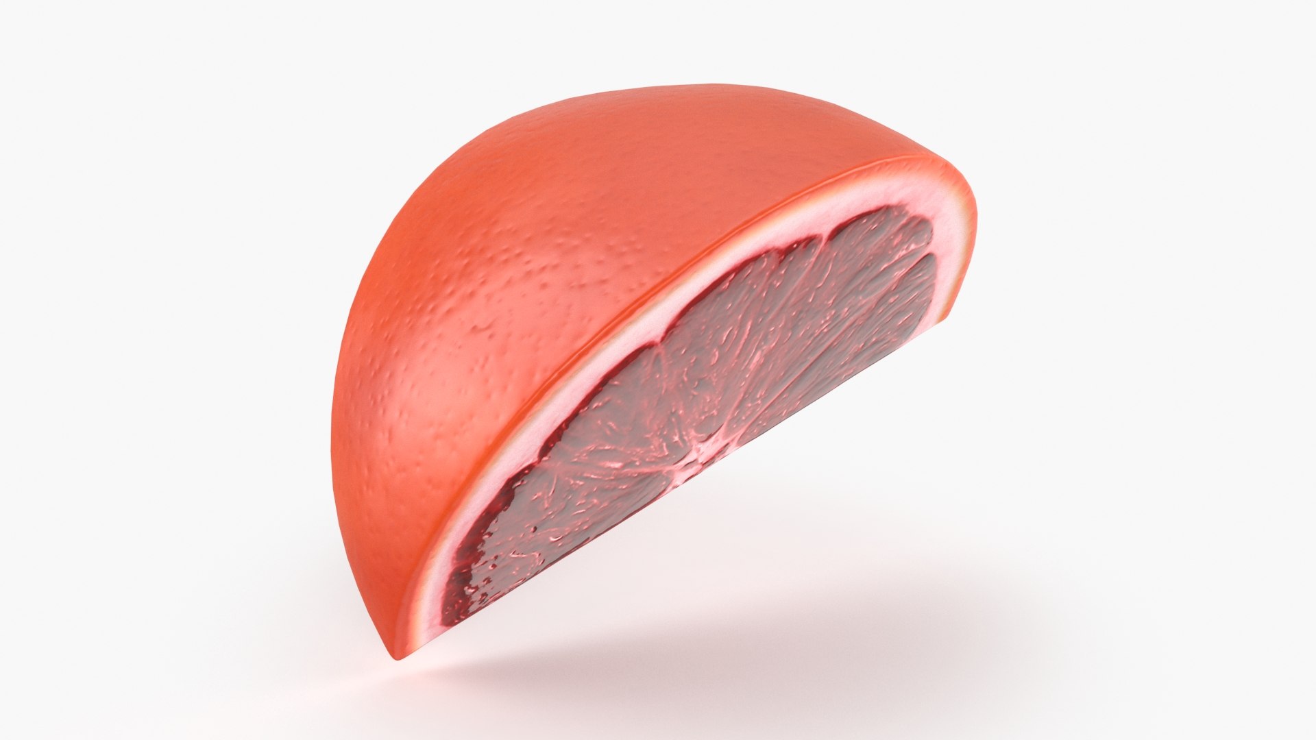 Realistic blood orange slice model - TurboSquid 1205346