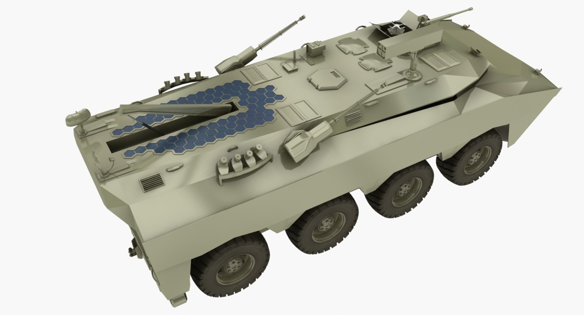 3D model 8x8 military vehicle - TurboSquid 1327424