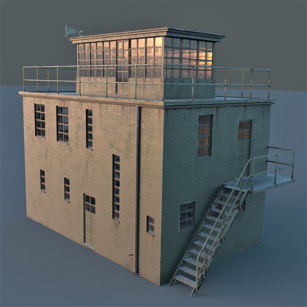 Control Tower 3D Models for Download | TurboSquid