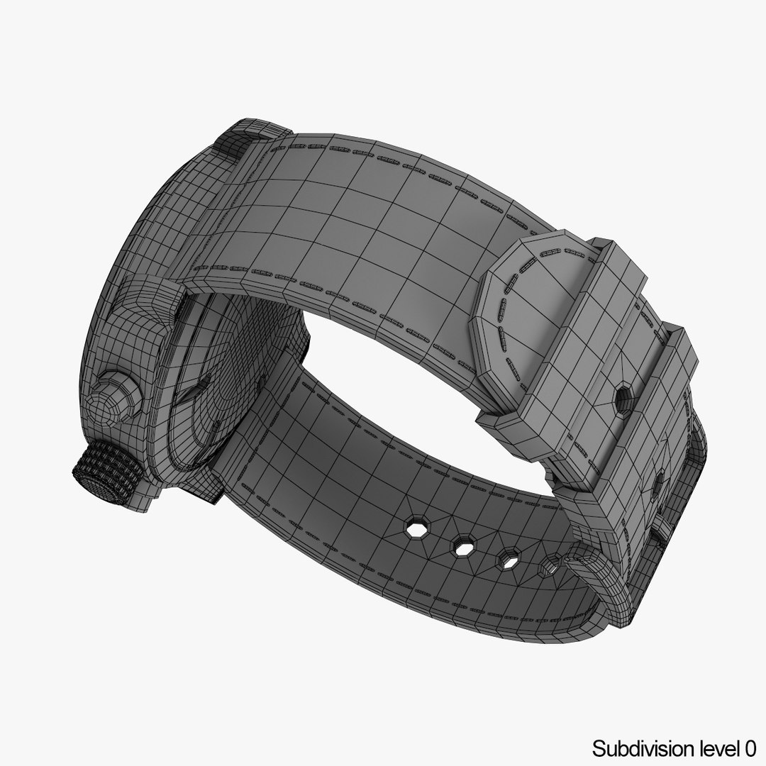 3D Military Watch - TurboSquid 1385349