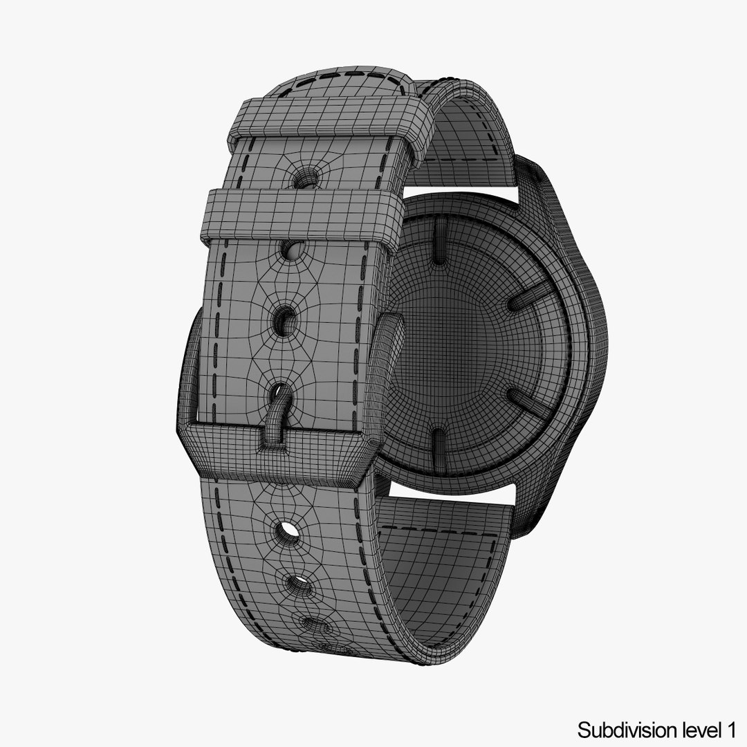 3D Military Watch - TurboSquid 1385349