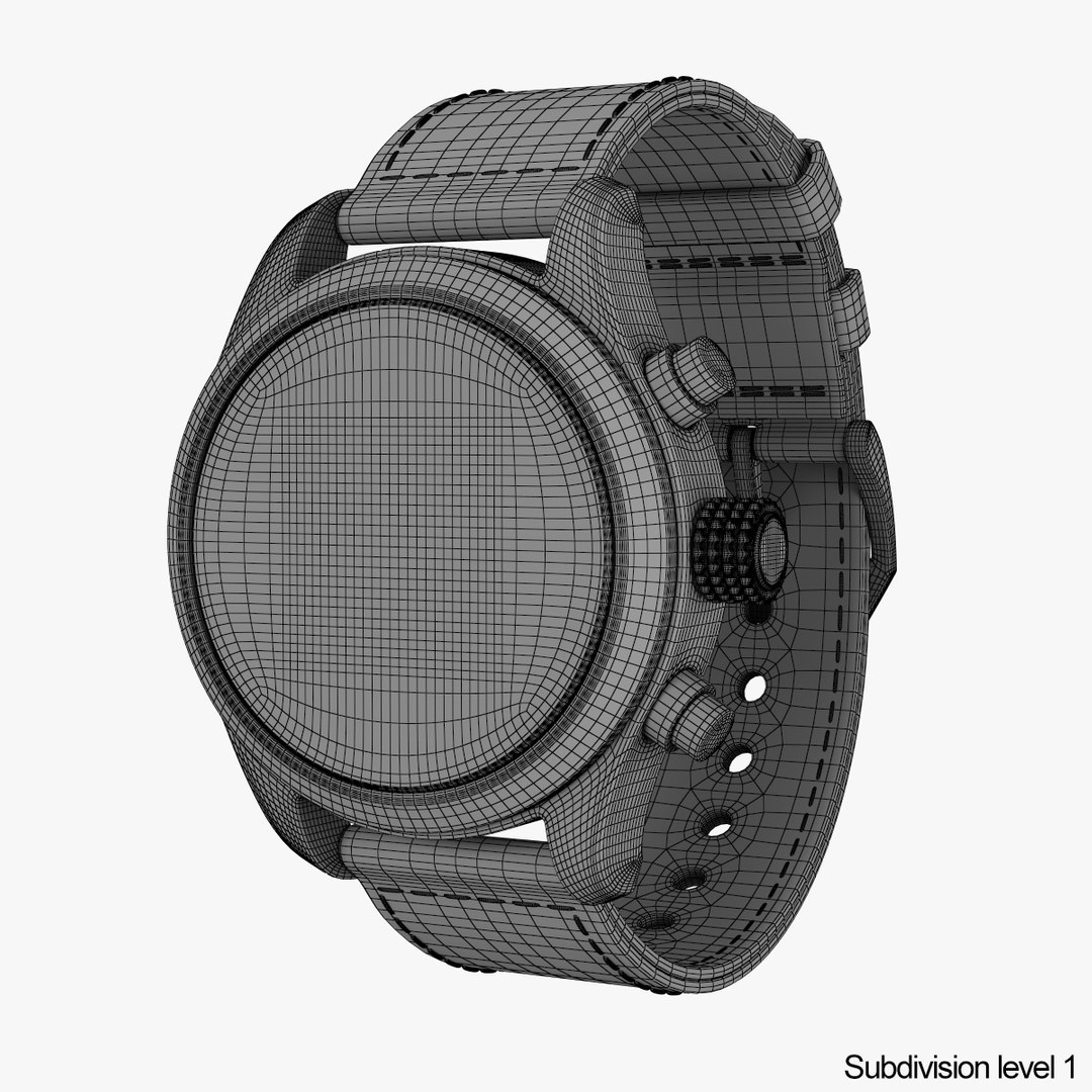 3D Military Watch - TurboSquid 1385349