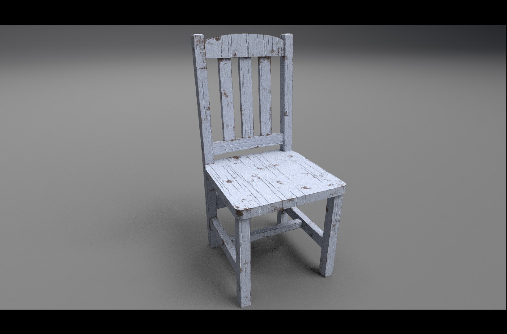 3d Model Of Chair Old Dining