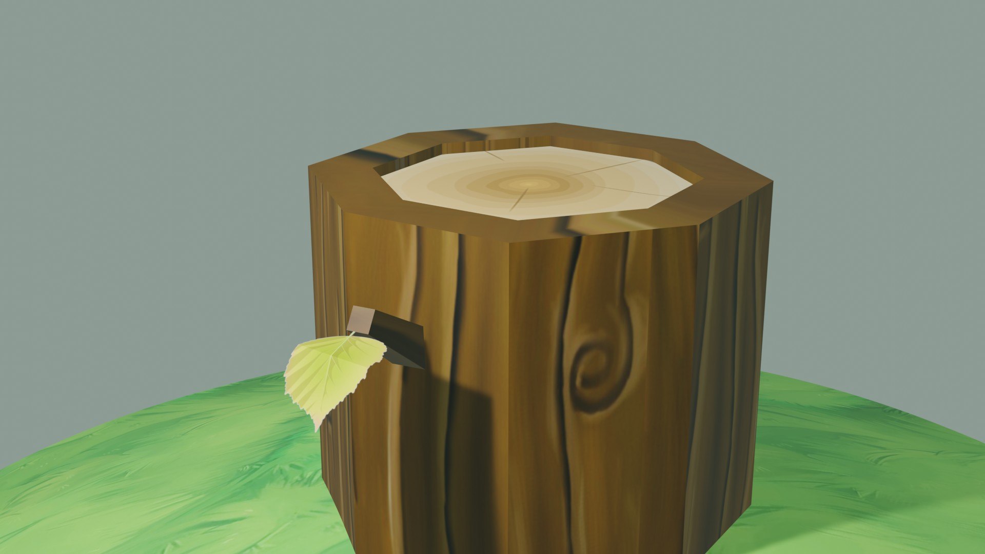 Tree Trunk Stylized 3D - TurboSquid 1939908
