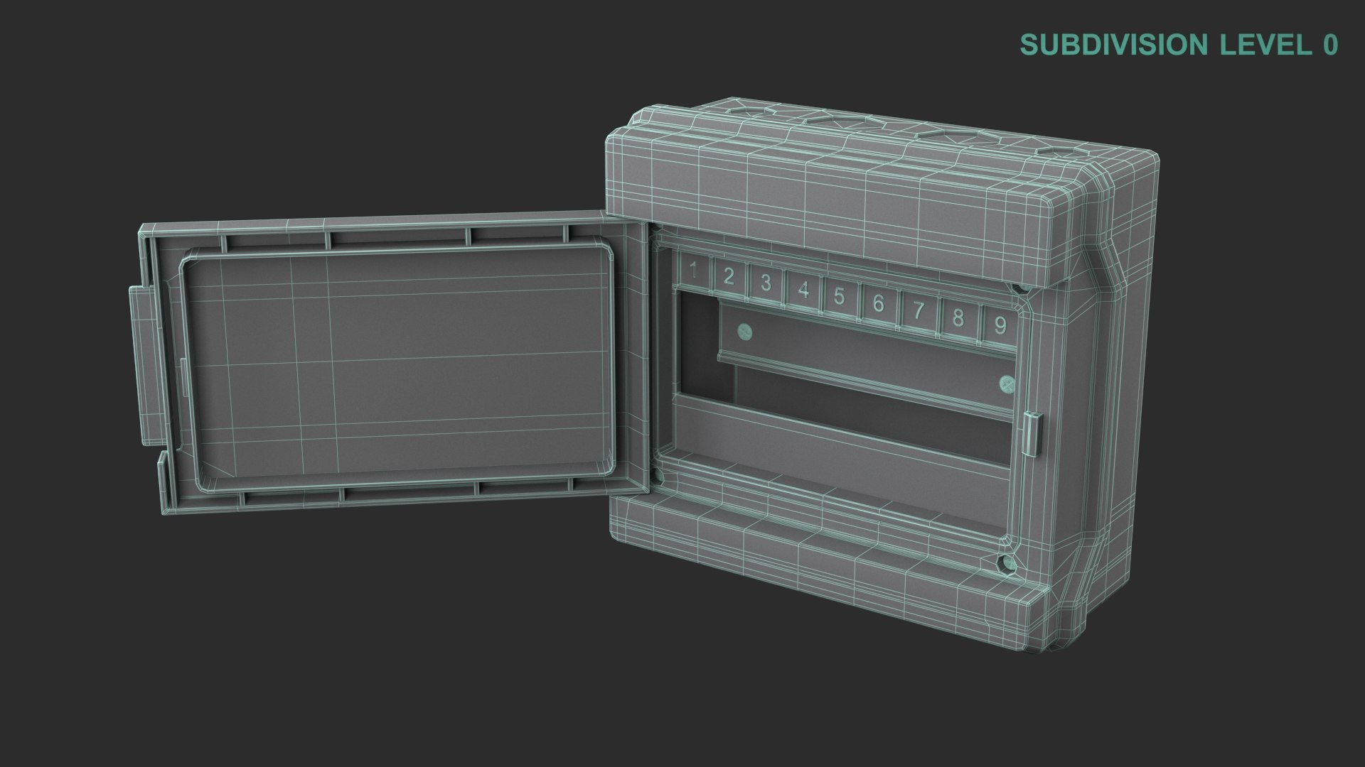 Fuse Box 3D - TurboSquid 2111719