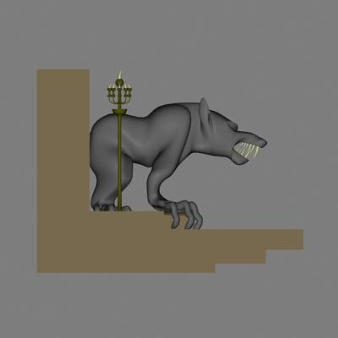 3d Gargoyle