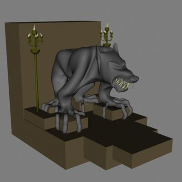 Gargoyle Statue 3D Models for Download | TurboSquid