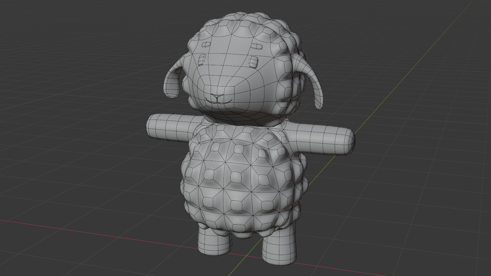 Cute Lamb 3D Model - TurboSquid 2289779