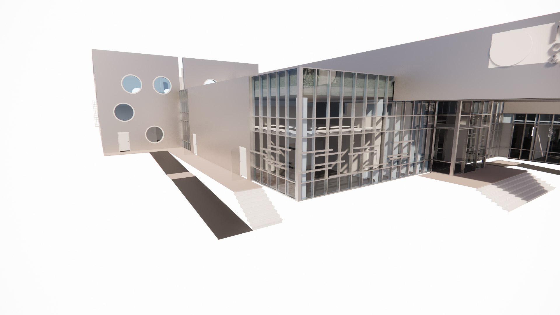 Police Station Building 3D Model - TurboSquid 2182829