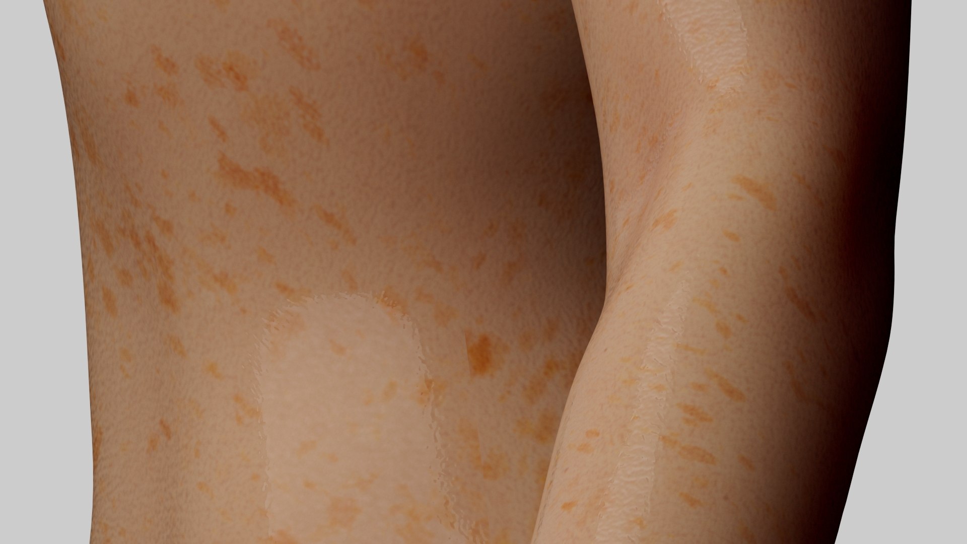 Realistic Freckle Woman 3D Model - TurboSquid 1862312