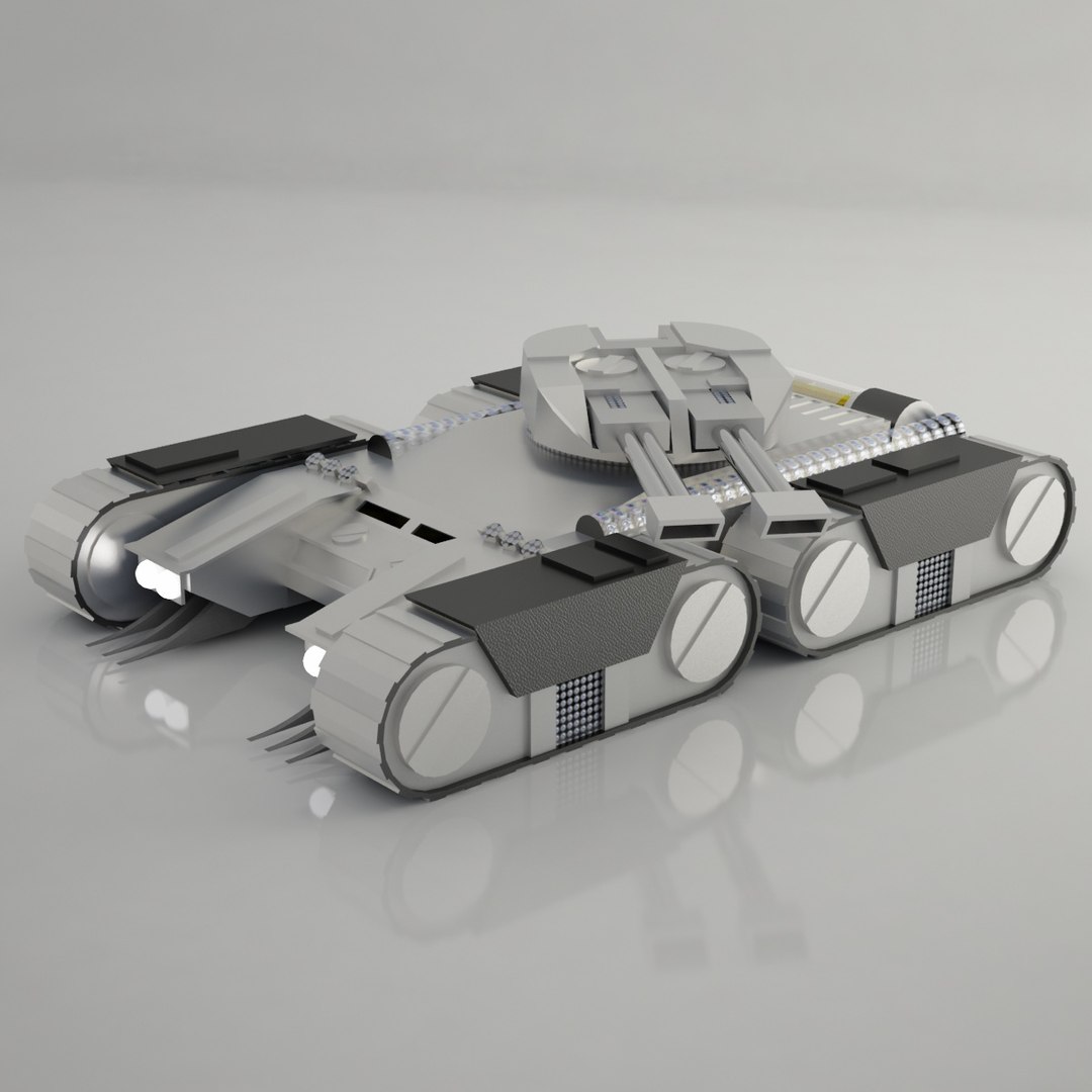 3D Beam Tank Model - TurboSquid 1507363