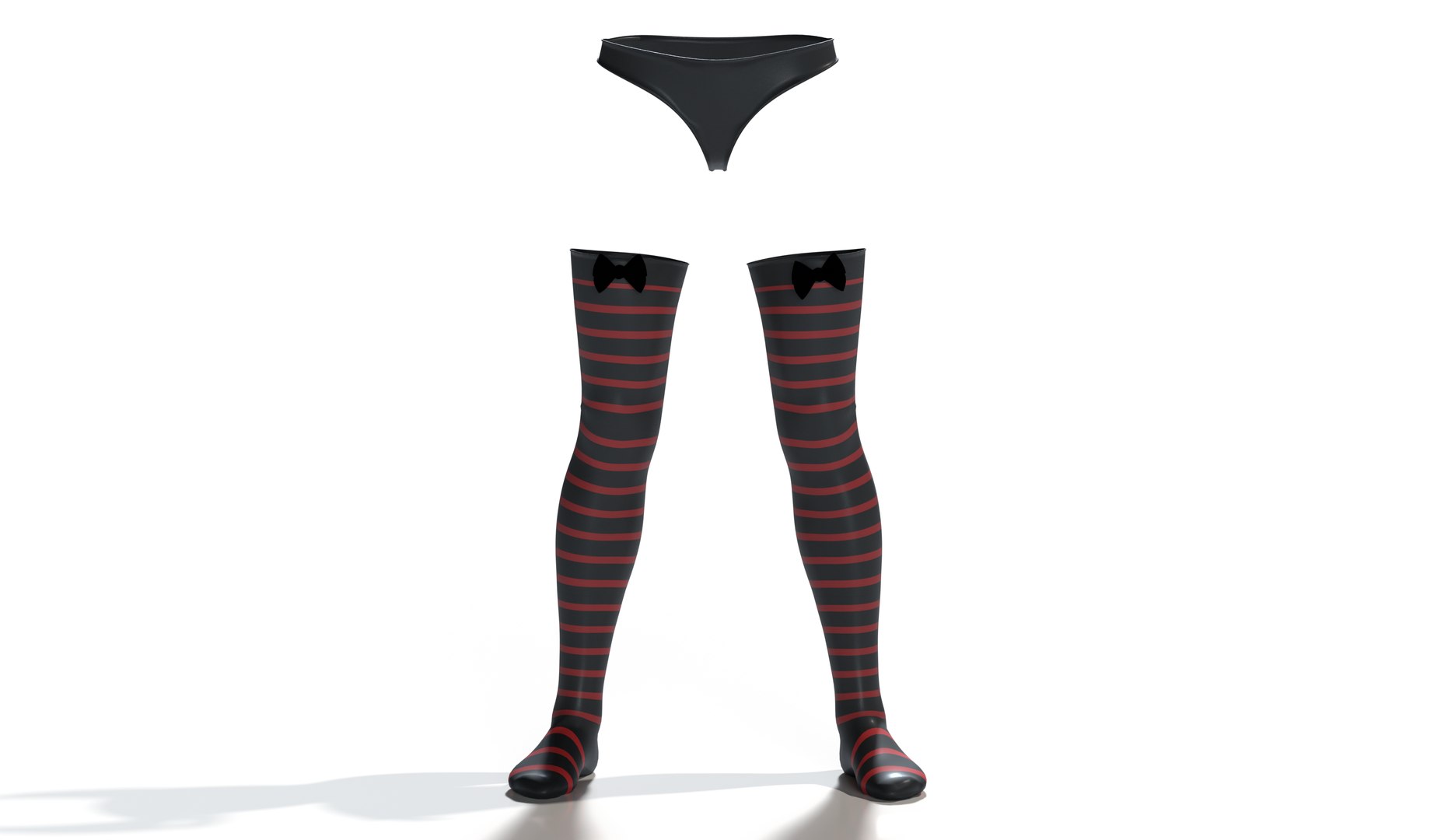 3D Sock And Bikini - TurboSquid 2293060