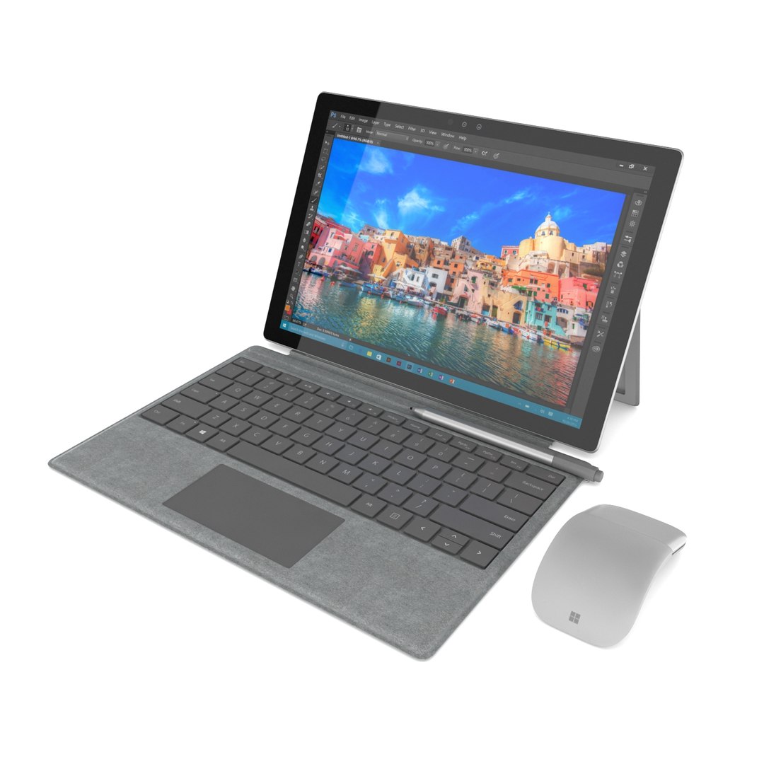 3D model microsoft surface 2017 arc - TurboSquid 1181200