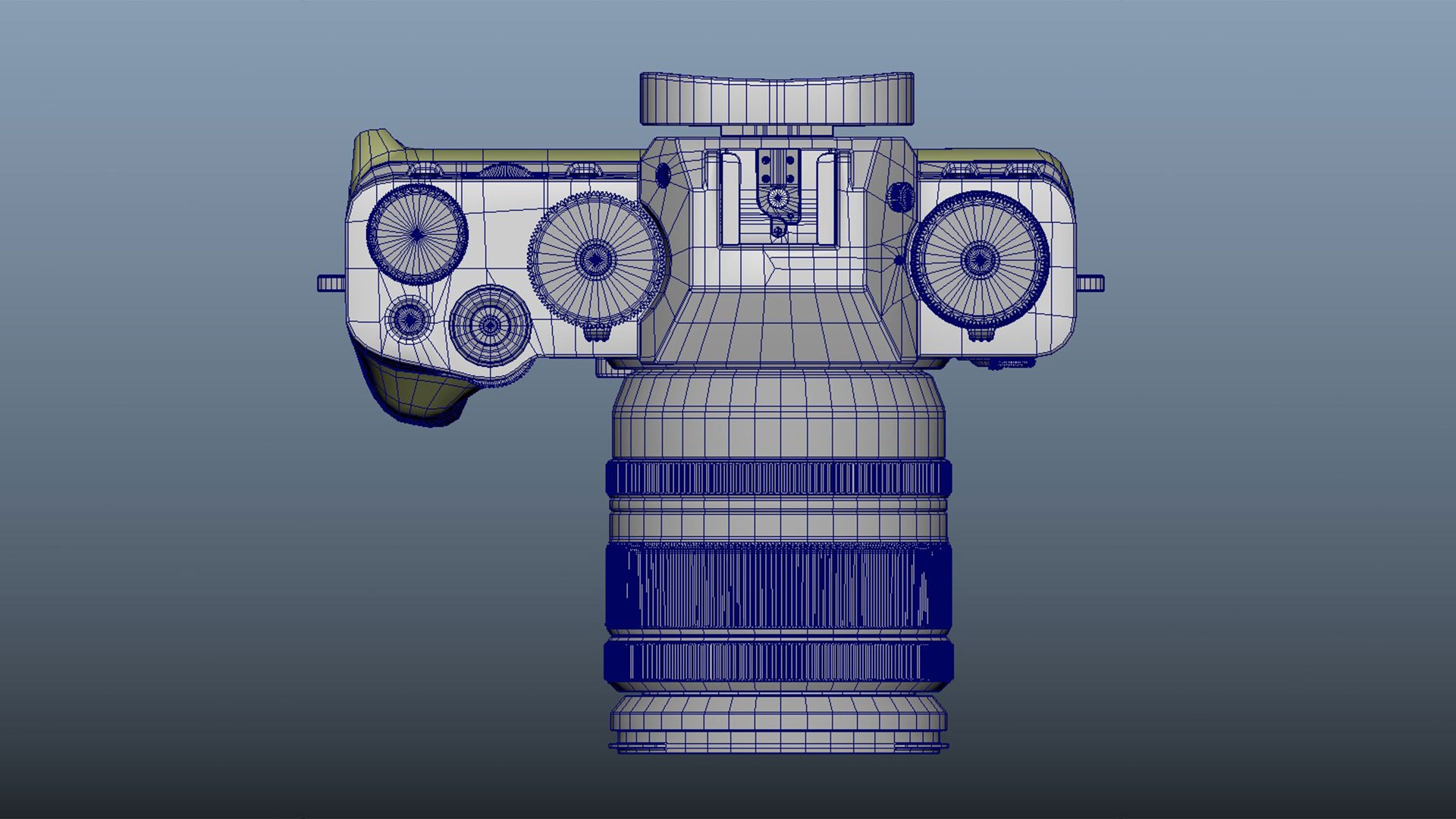 3D Fujifilm Camera Model - TurboSquid 2148702