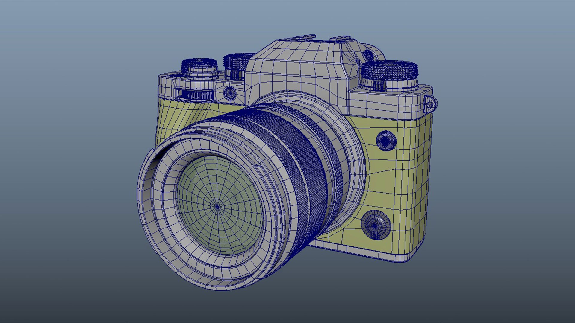 3D Fujifilm Camera Model - TurboSquid 2148702