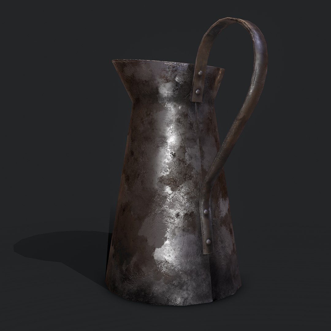 Medieval Style Pitcher 3D Model - TurboSquid 1536289