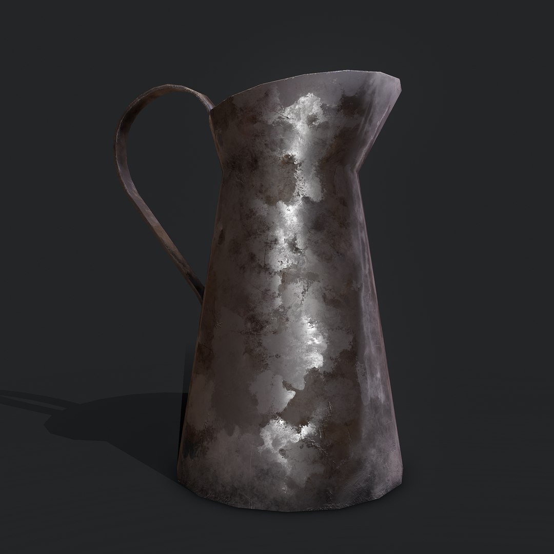 Medieval Style Pitcher 3D Model - TurboSquid 1536289