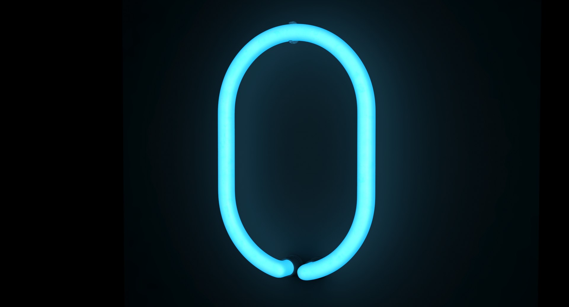 3D neon letter o alphabet model - TurboSquid 1630237