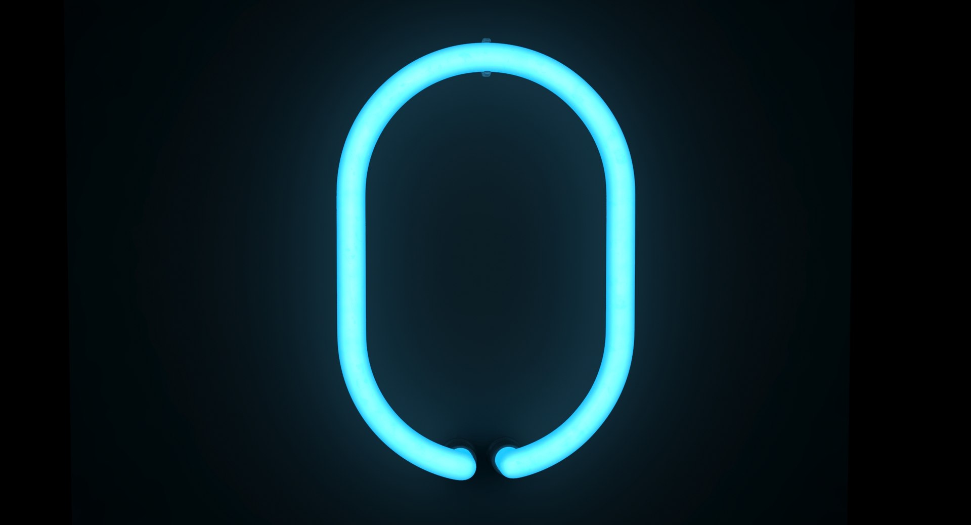3D neon letter o alphabet model - TurboSquid 1630237