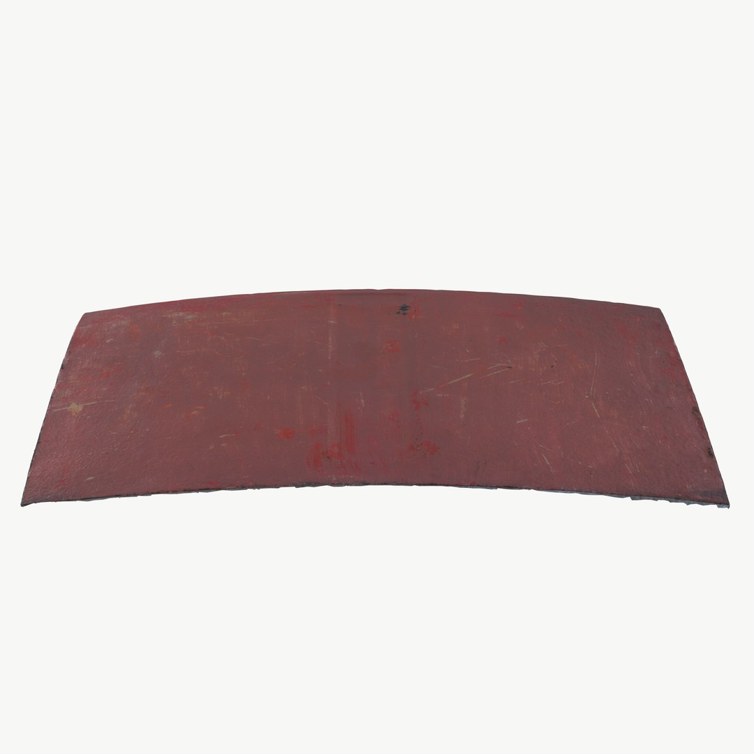 3D High Quality Scan Scrap Vehicle Hood - 1 - TurboSquid 2206849