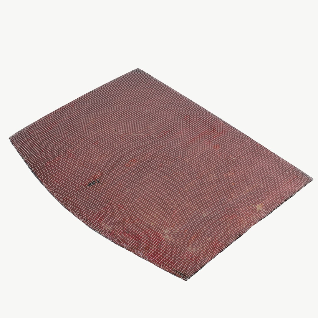 3D High Quality Scan Scrap Vehicle Hood - 1 - TurboSquid 2206849