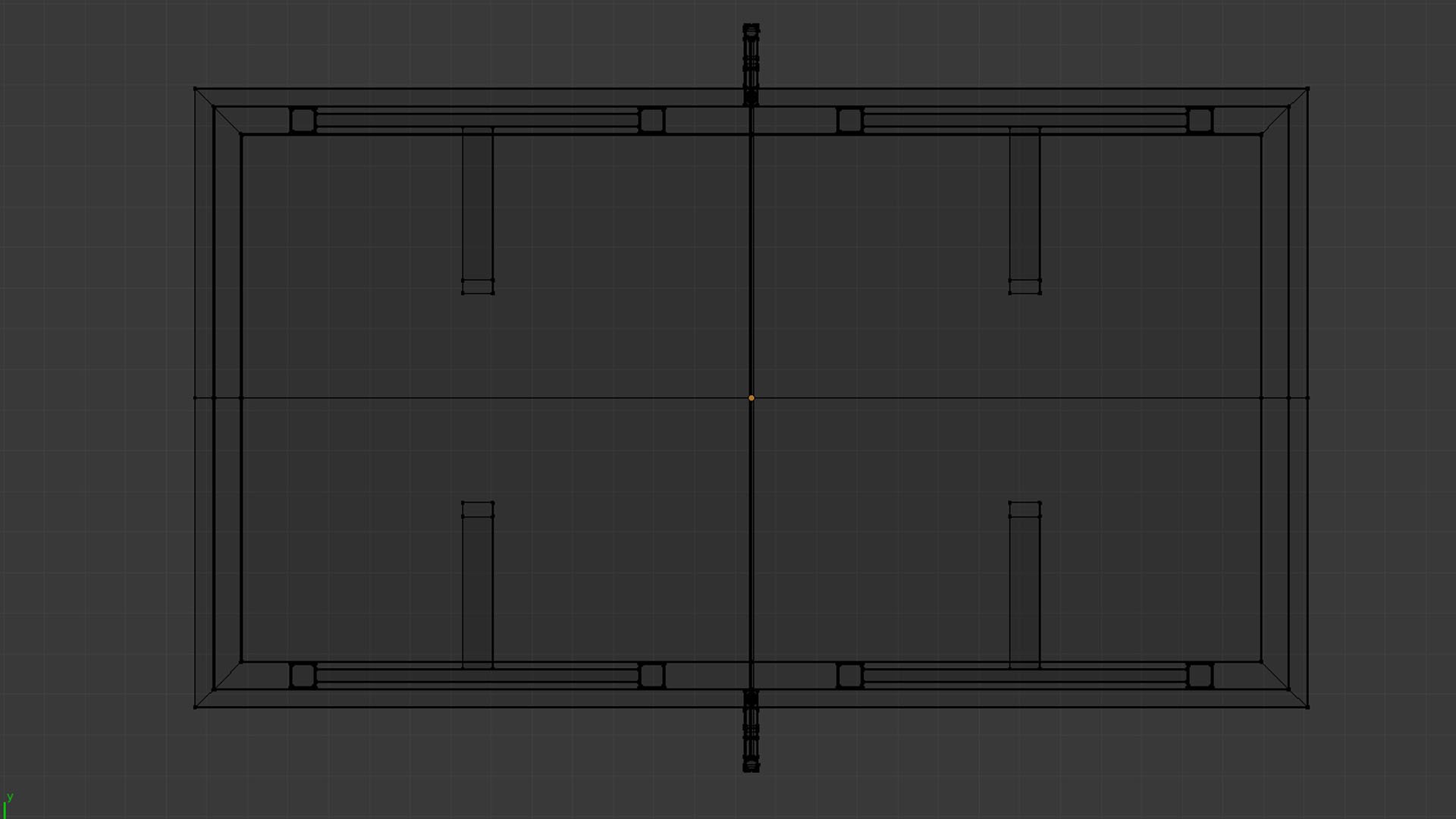 Table Tennis Set 3d Obj