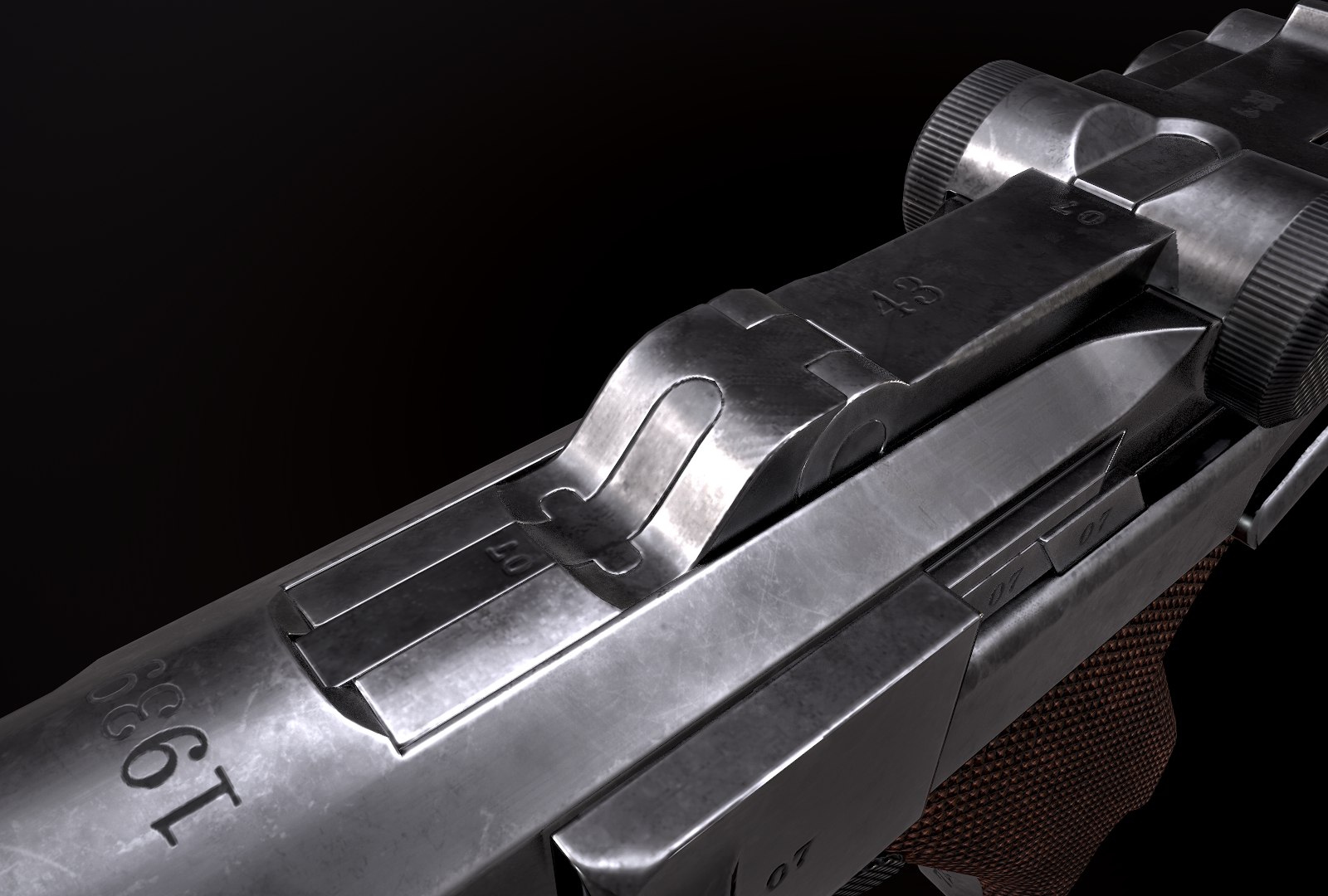Luger Pistol Model - TurboSquid 1687492