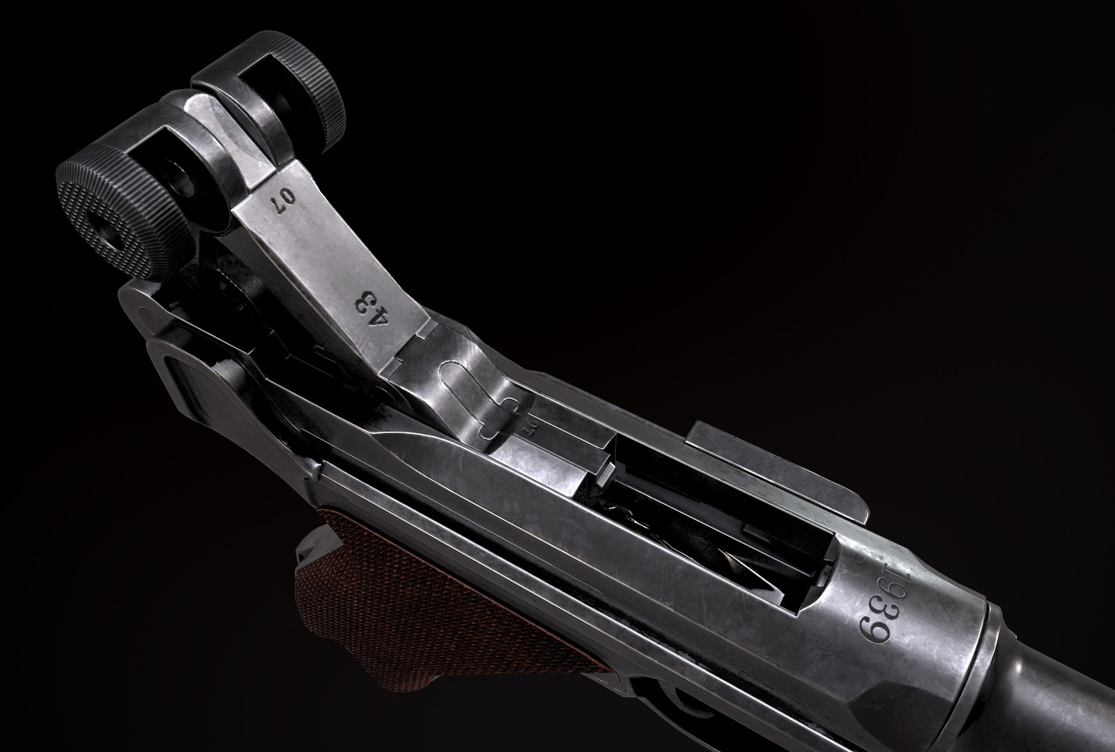 Luger Pistol Model - TurboSquid 1687492