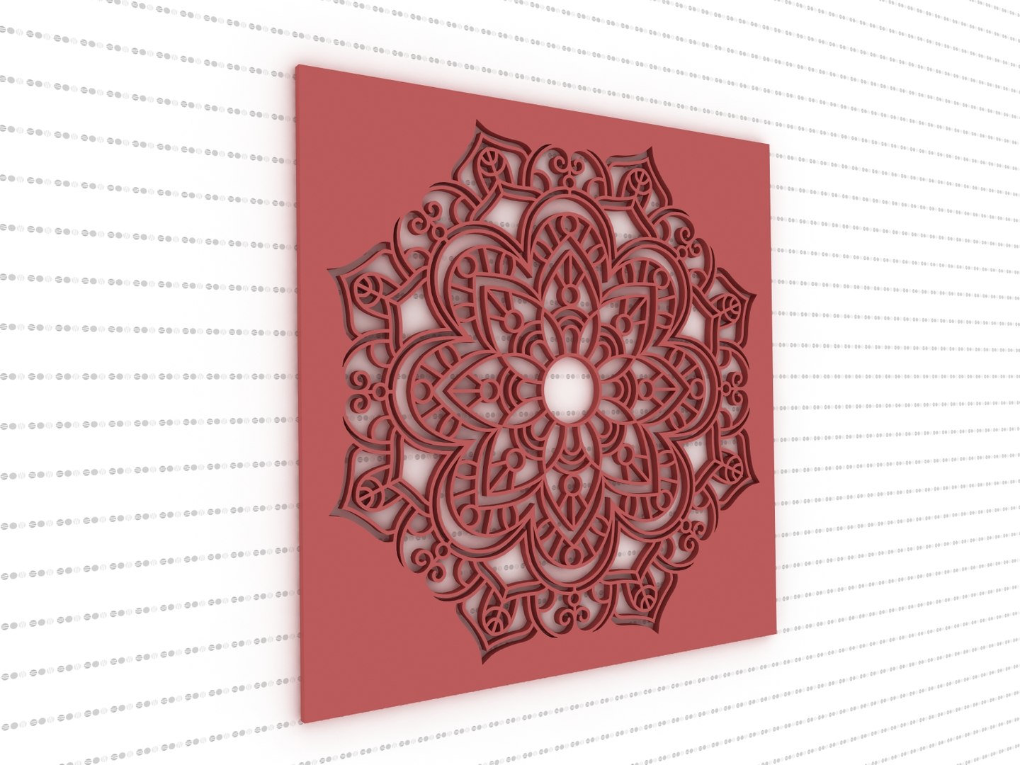 3D Mandala Cnc Model - TurboSquid 1583508