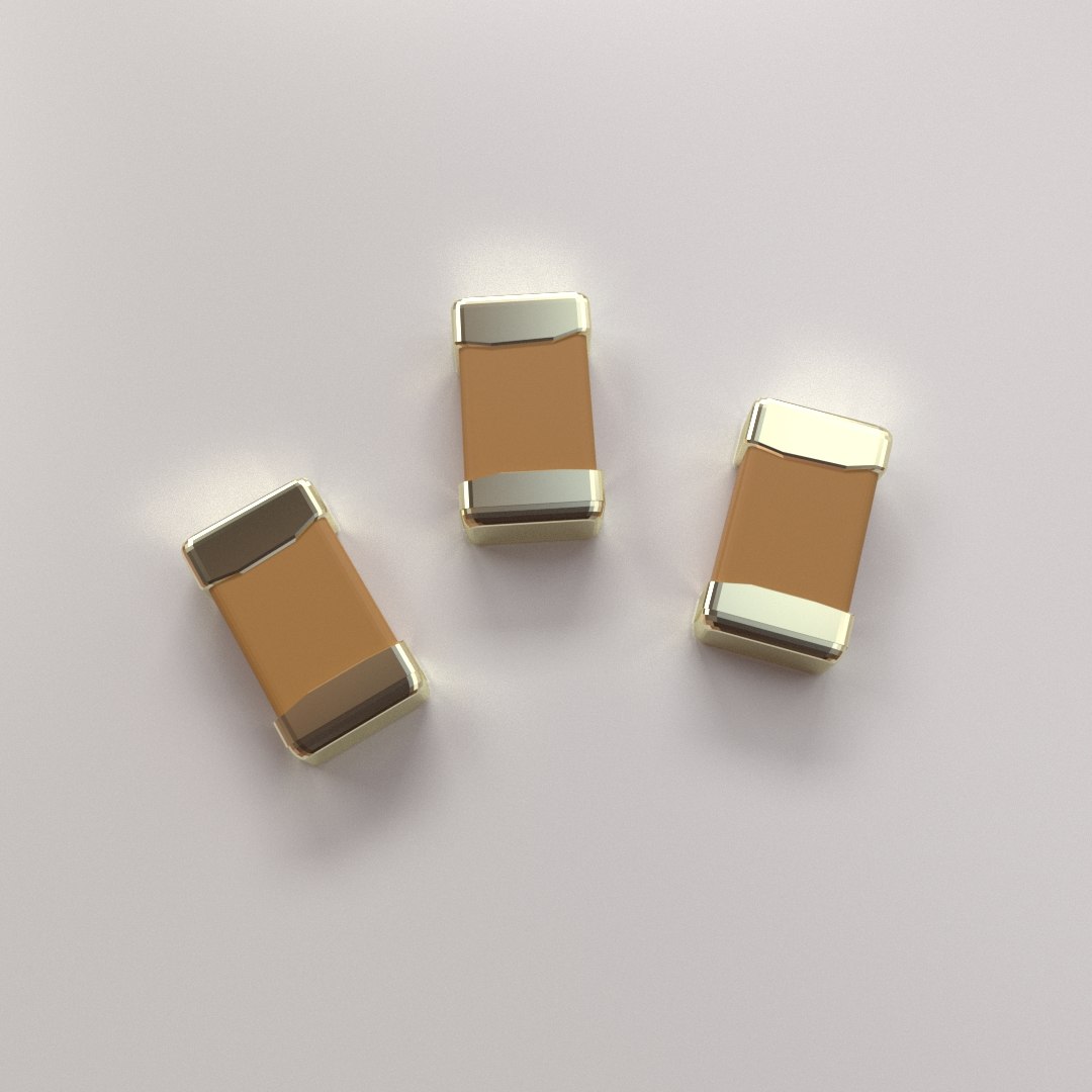 3D Smd Capacitor - TurboSquid 1533010