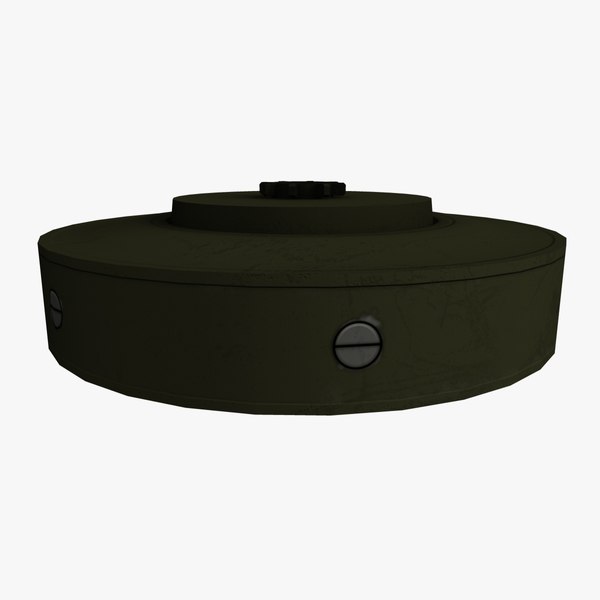 3d model of anti-tank tm-57