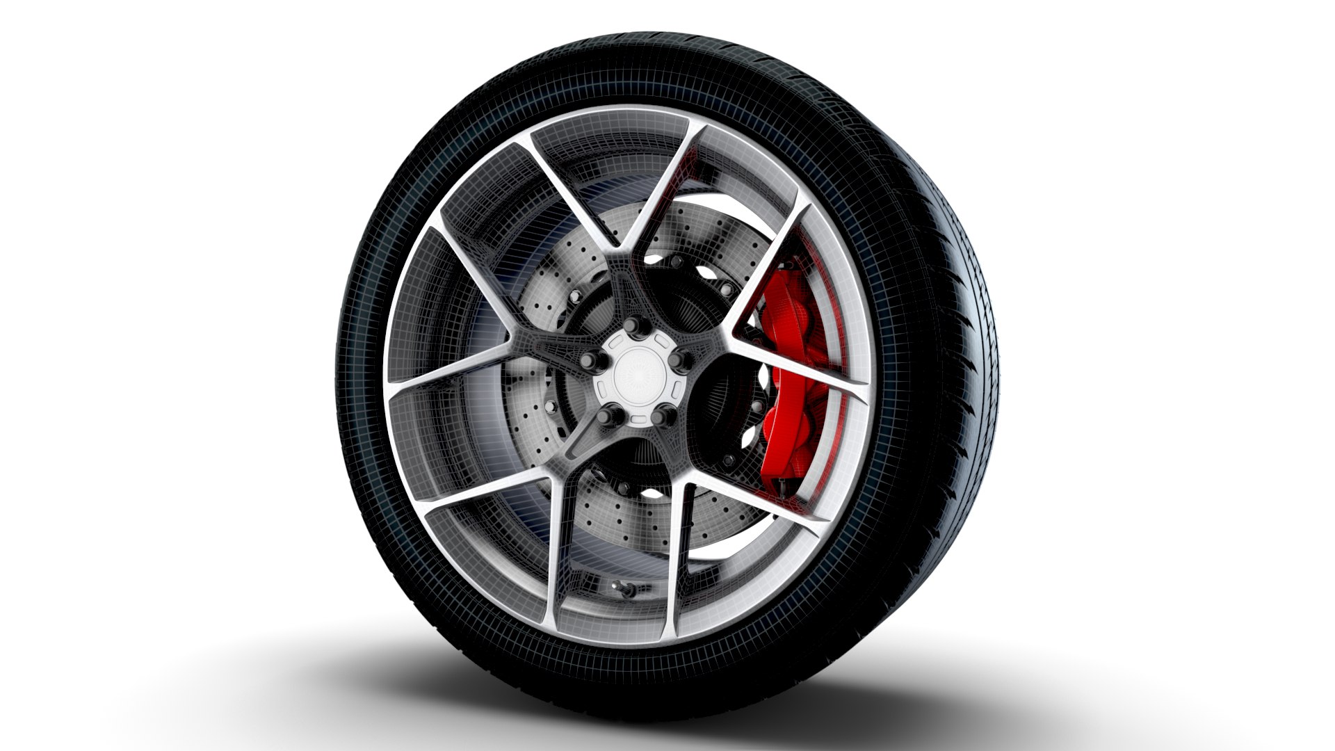 American Racing AR 924 wheel 3D - TurboSquid 2021695