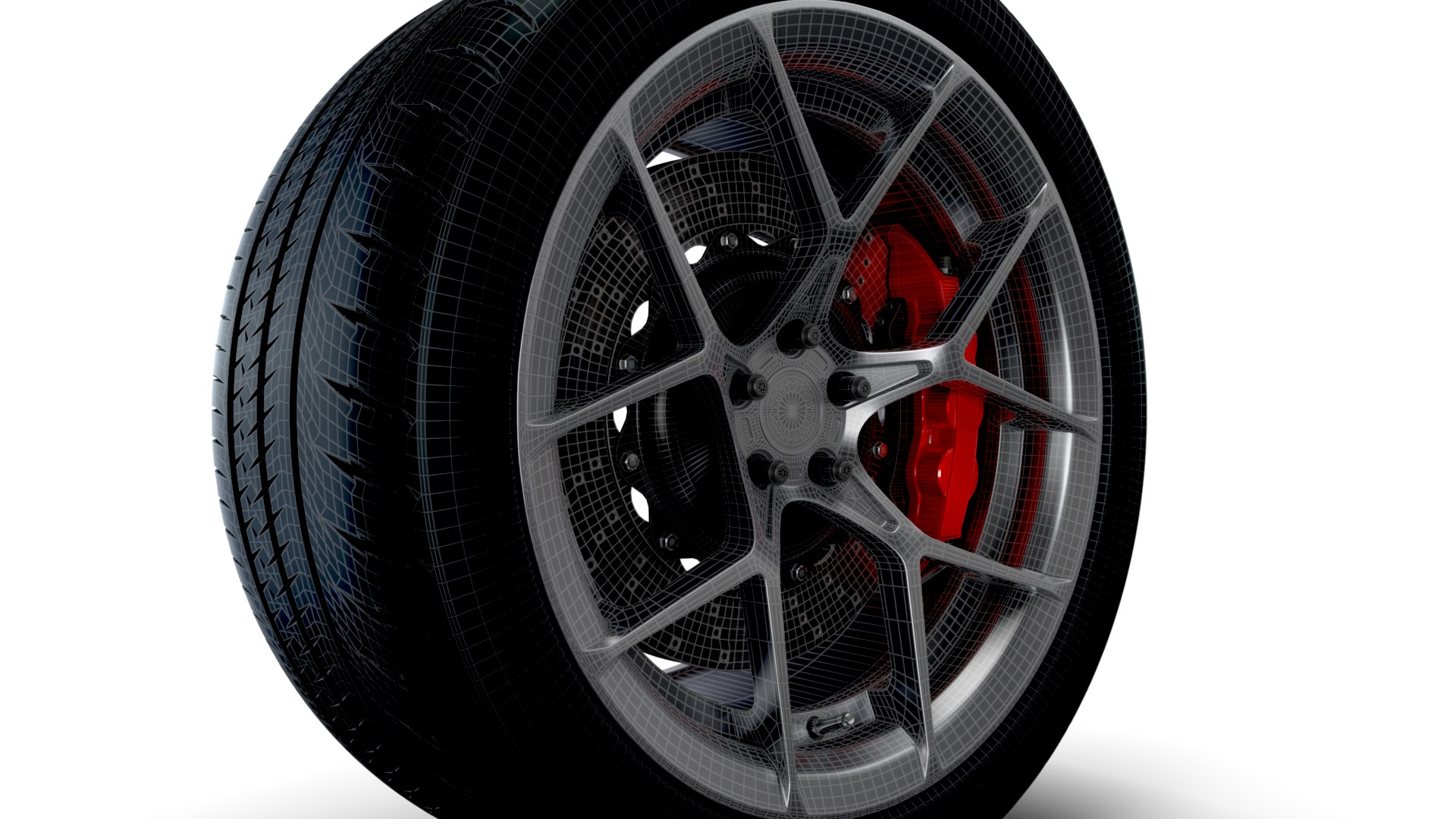 American Racing AR 924 wheel 3D - TurboSquid 2021695
