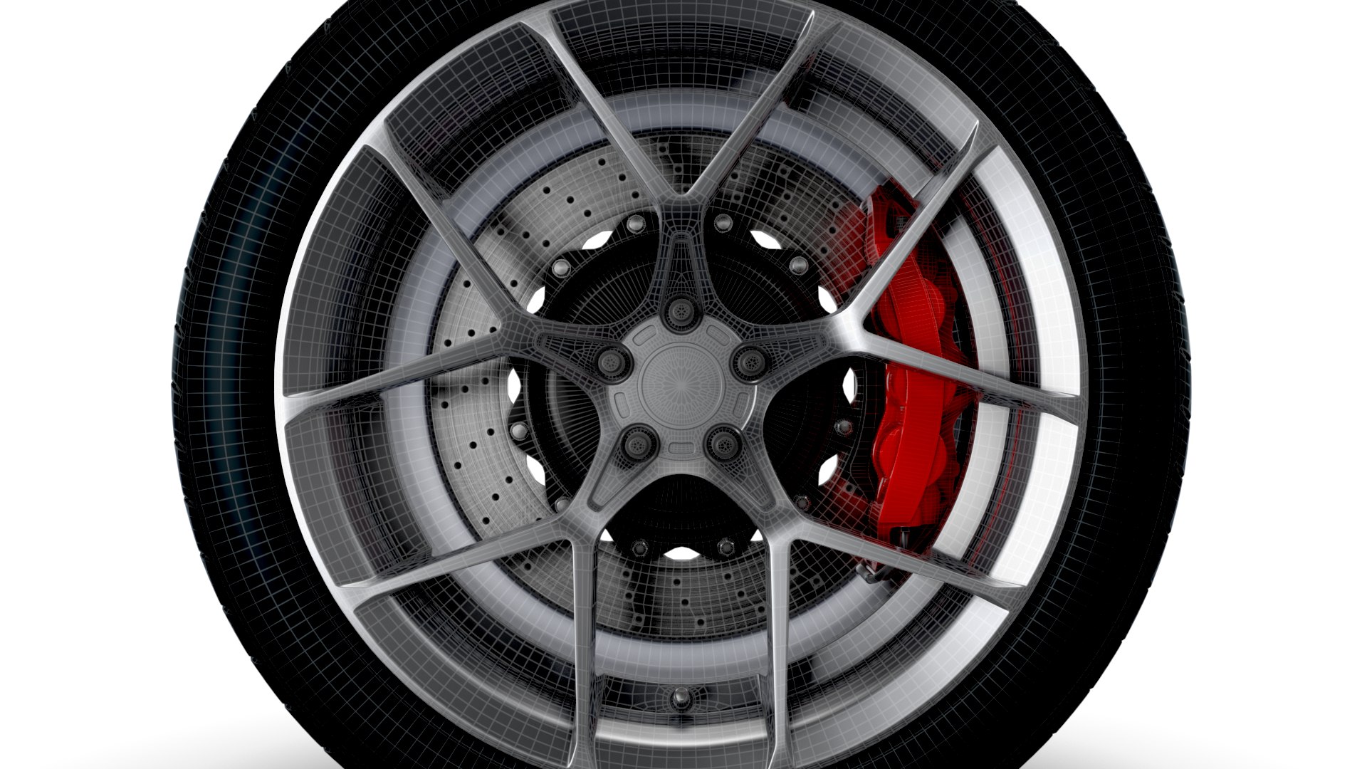 American Racing AR 924 wheel 3D - TurboSquid 2021695