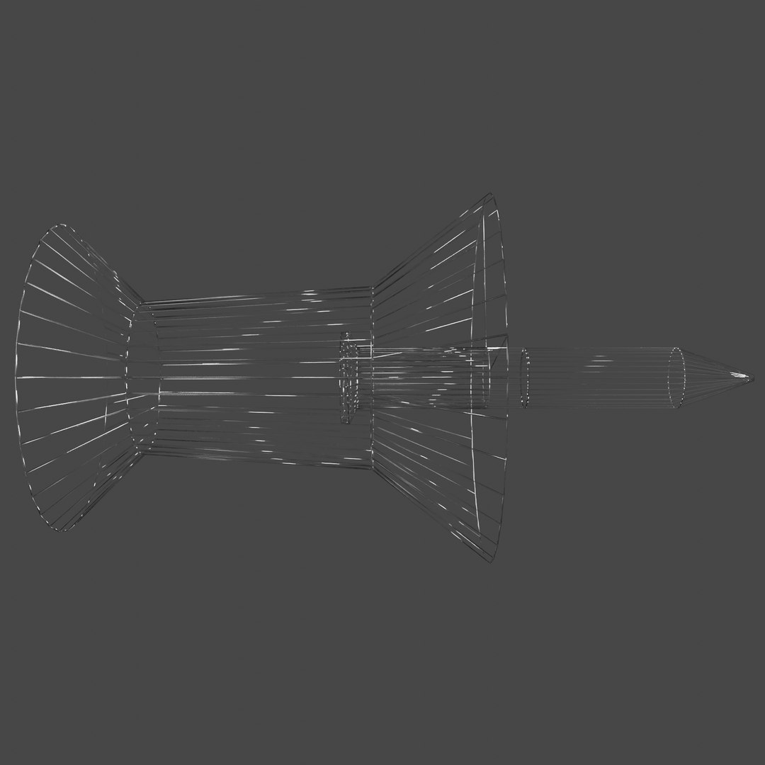 Free Clear Plastic Tack Model - TurboSquid 2075250