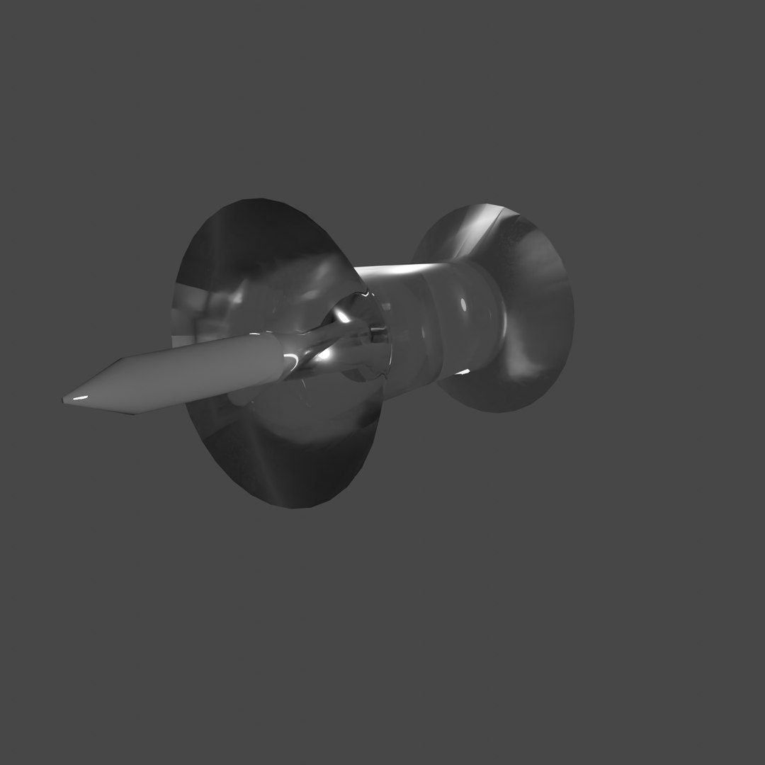 Free Clear Plastic Tack Model - TurboSquid 2075250