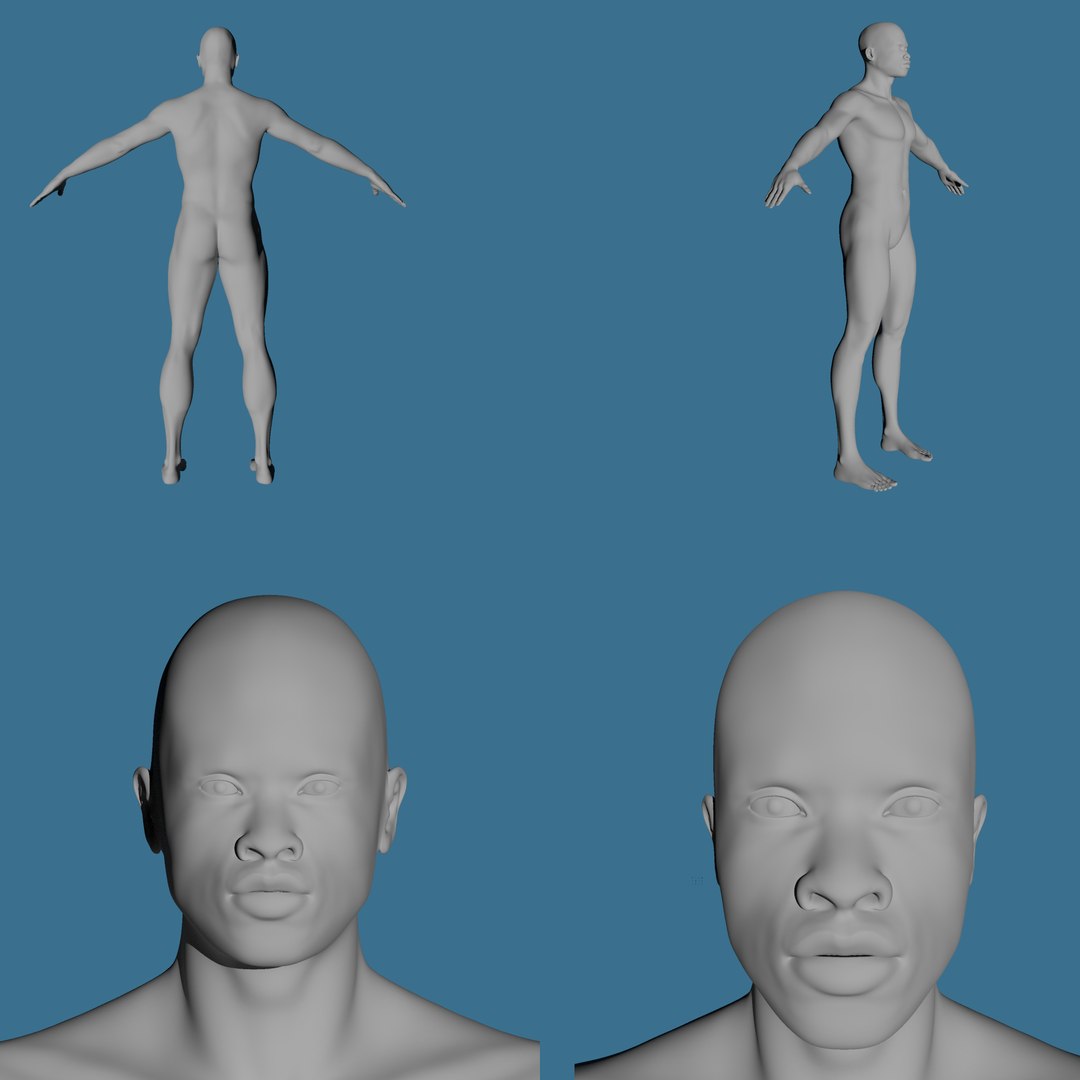 Mesh Body Model - TurboSquid 1330206