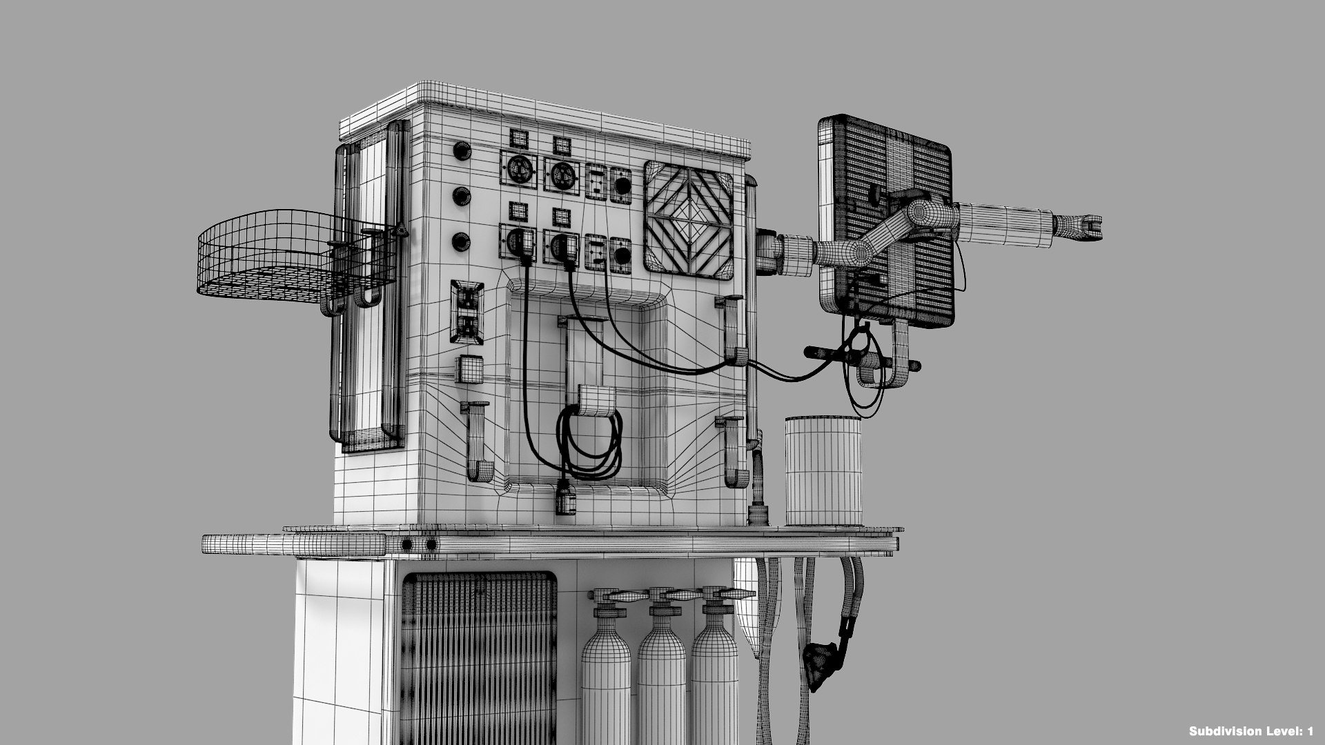 3D Basic Surgery Room model - TurboSquid 2068644