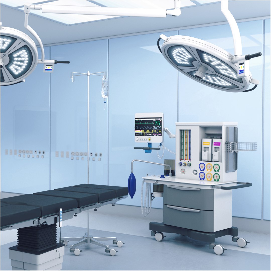 3D Basic Surgery Room Model - TurboSquid 2068644