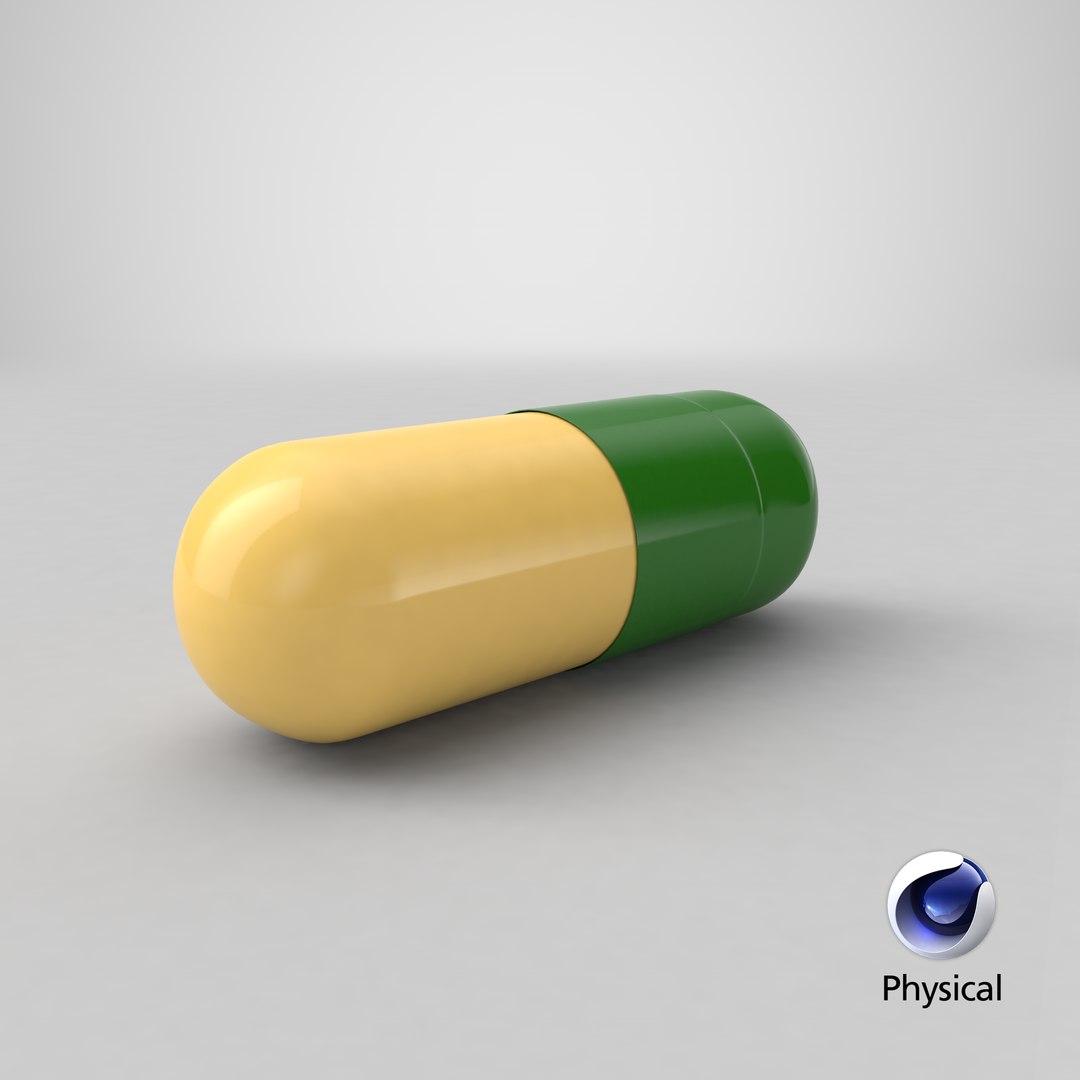 Medication Pill 04 Model - TurboSquid 2161441