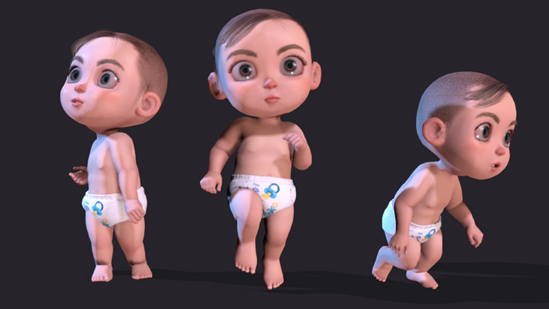 BABY Model - TurboSquid 1795392
