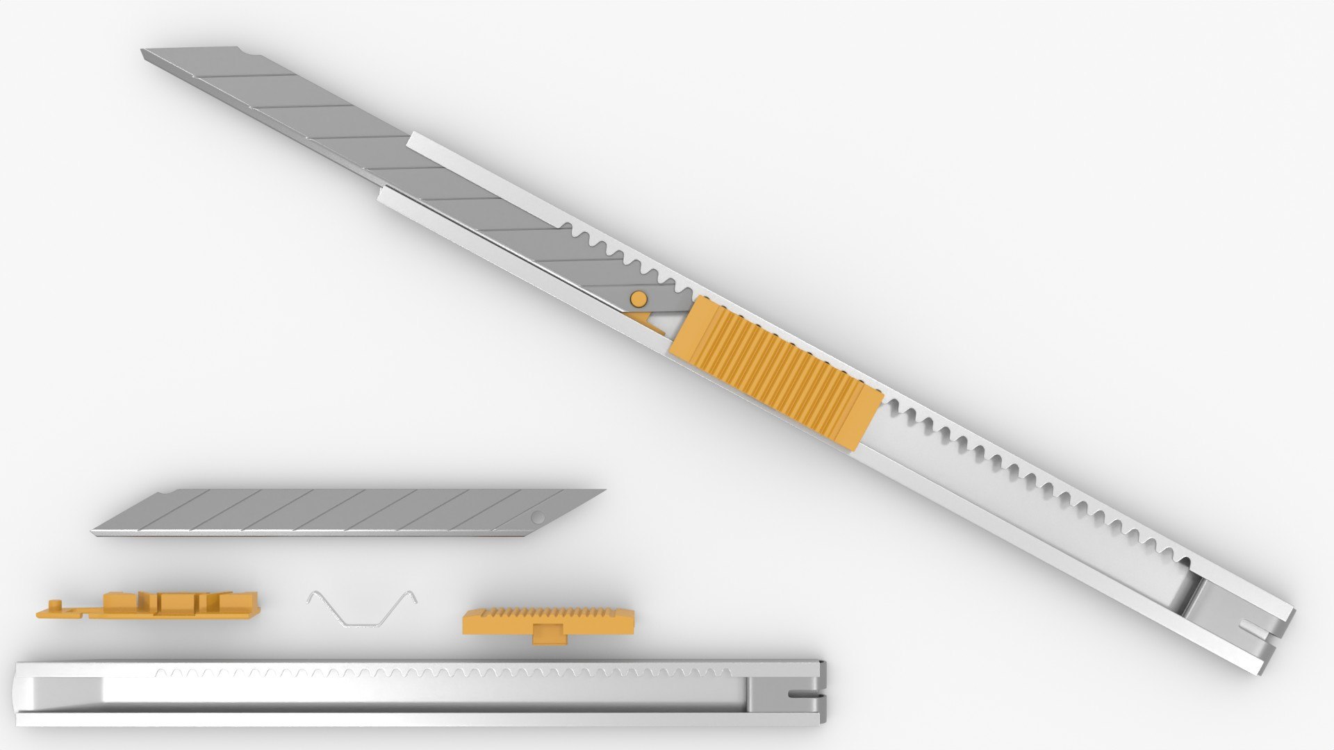 3D Paper Scalpel - TurboSquid 1950733